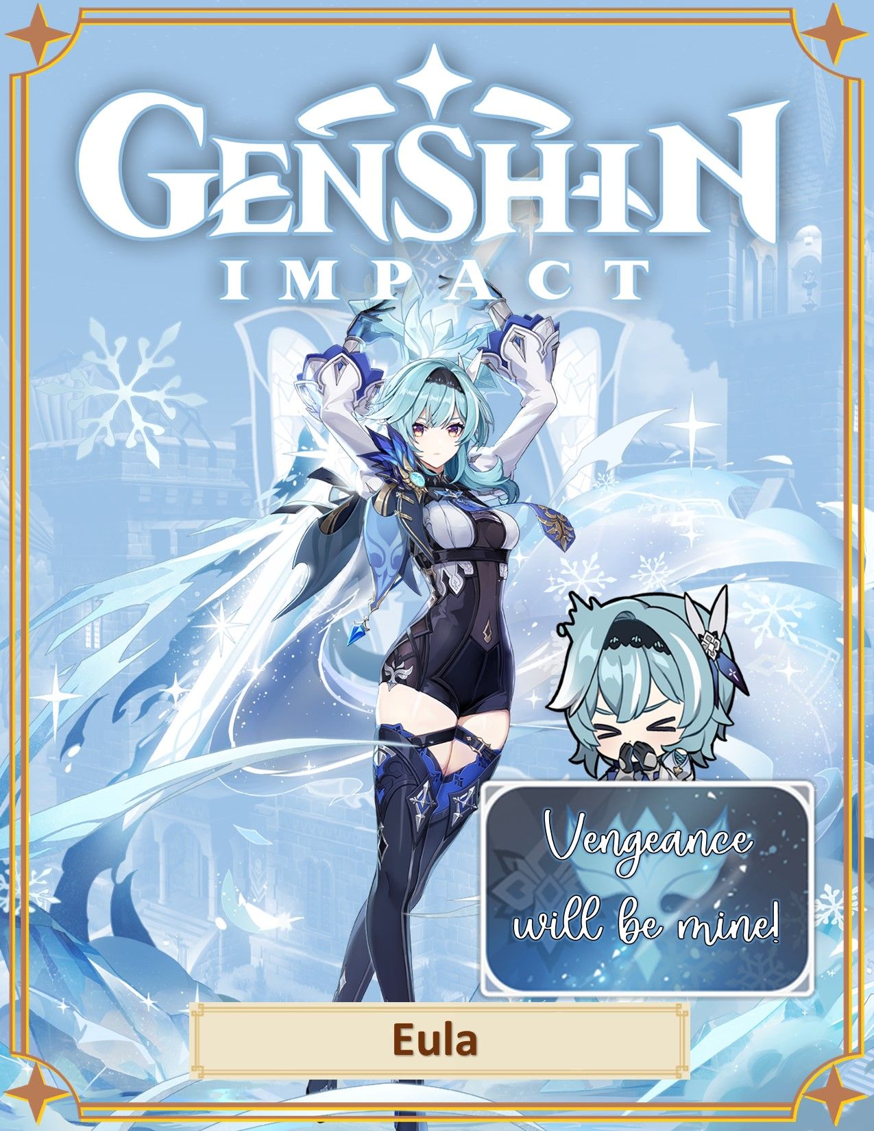 Eula poster:O Genshin Impact | HoYoLAB