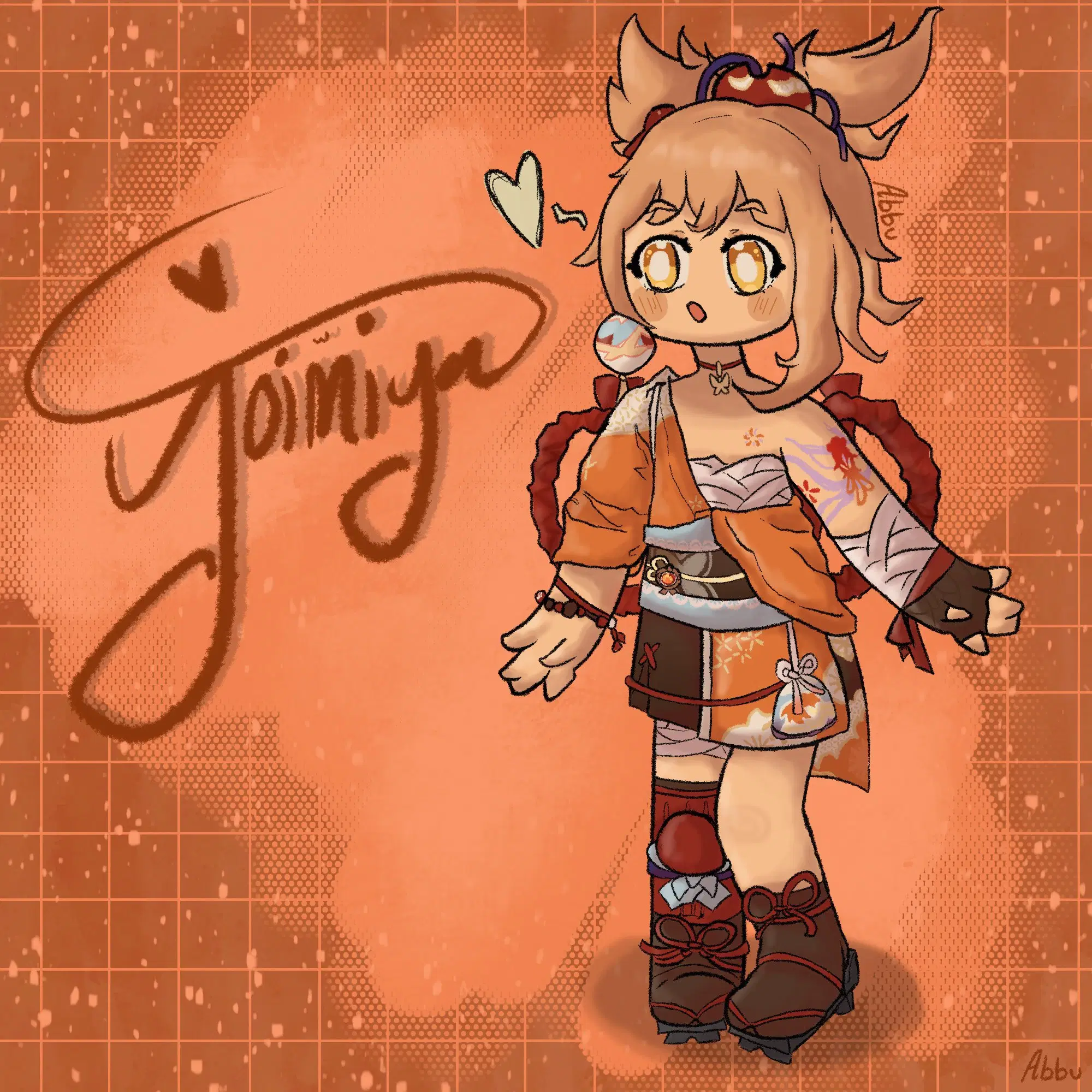 Yoimiya chibi :) Genshin Impact | HoYoLAB