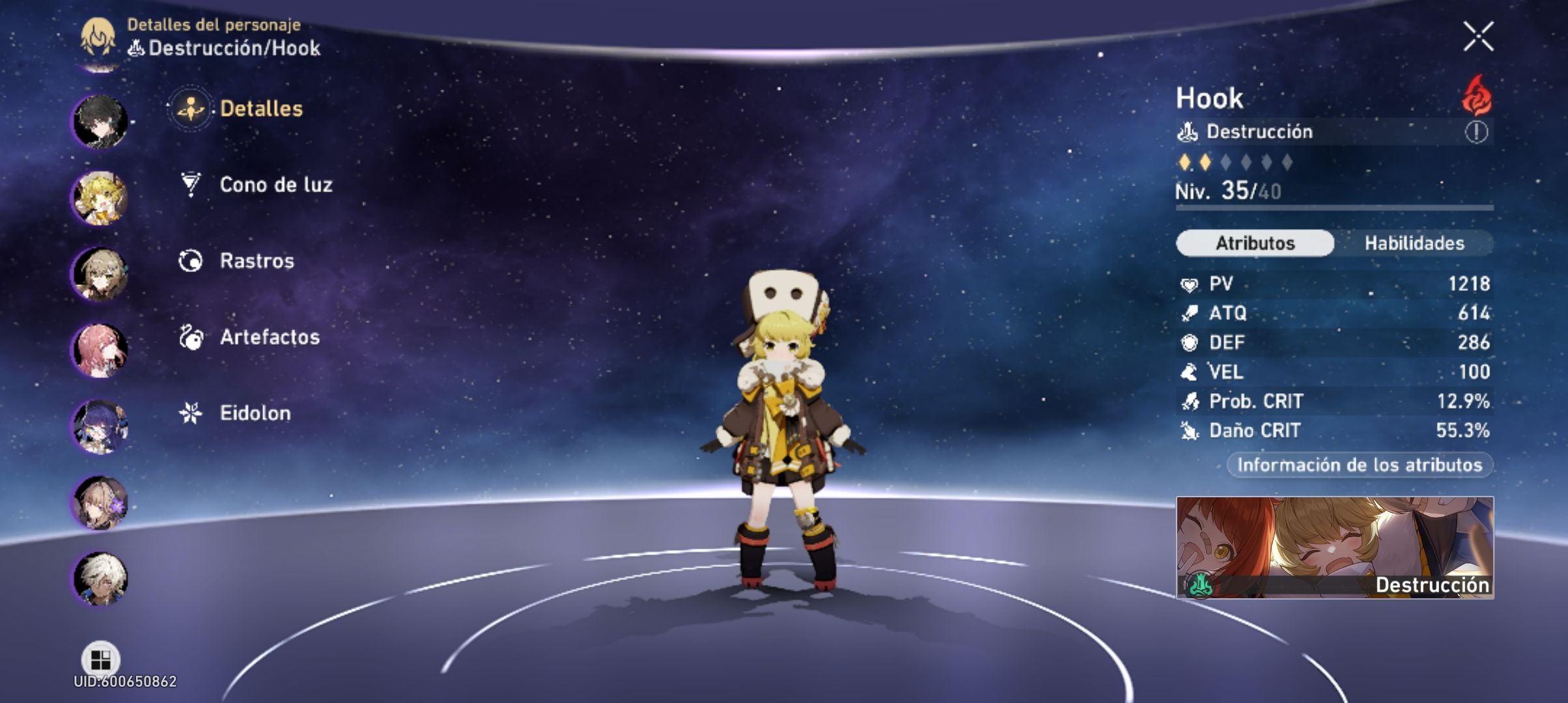 Hook de prueba VS mi Hook Honkai: Star Rail | HoYoLAB