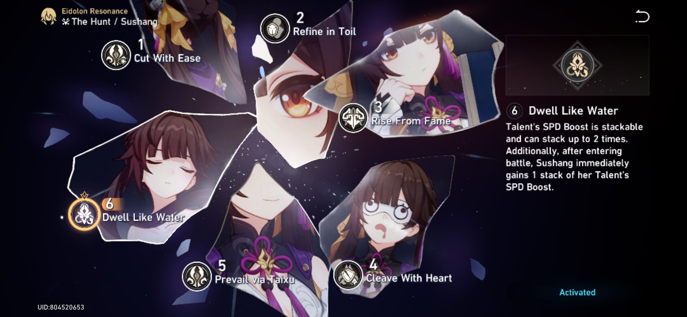 My favourite character is my first E6 character 😂 Honkai: Star Rail ...