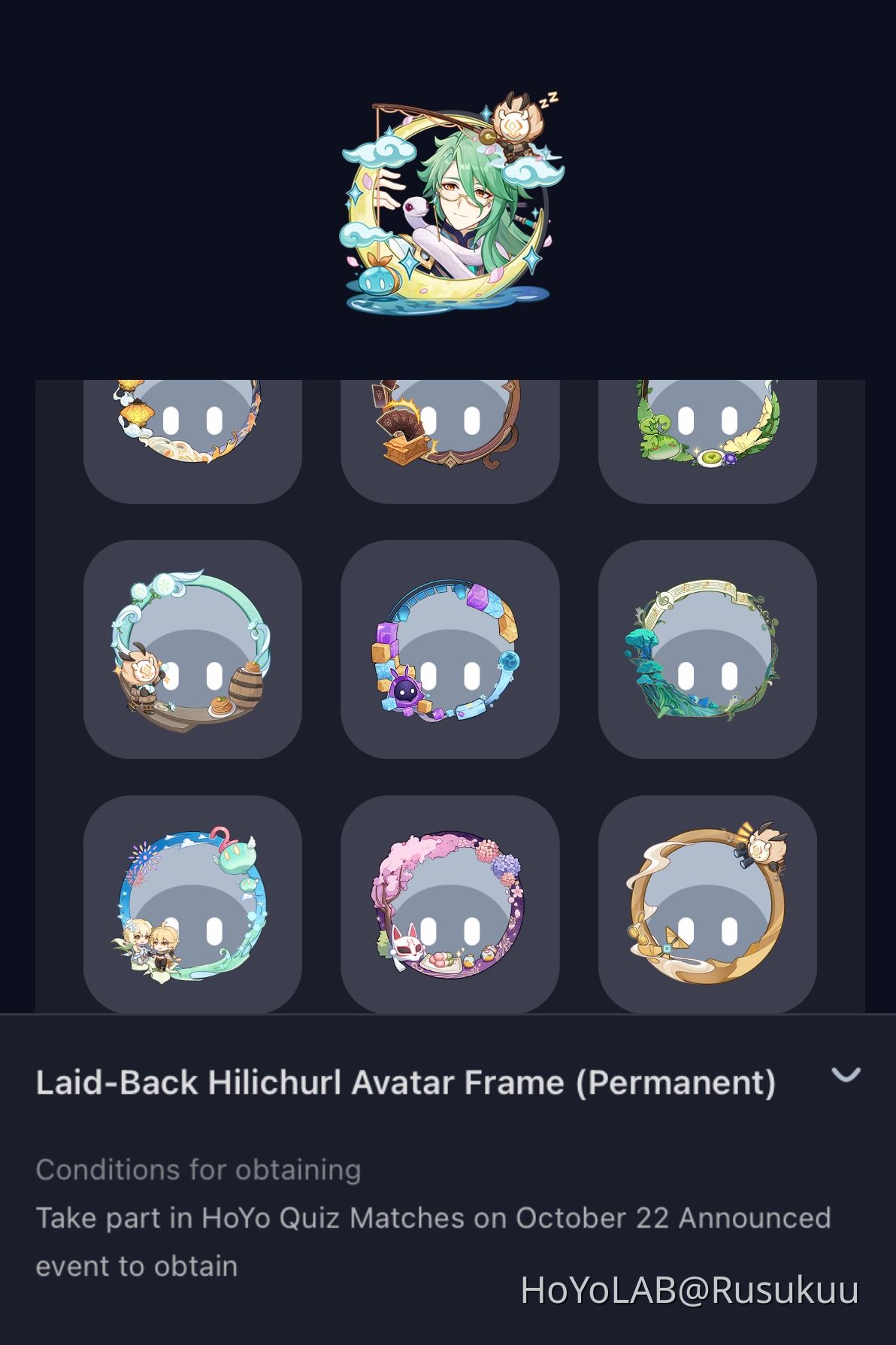 Basically in 5 months 🙃 until they changed it | HoYoLAB