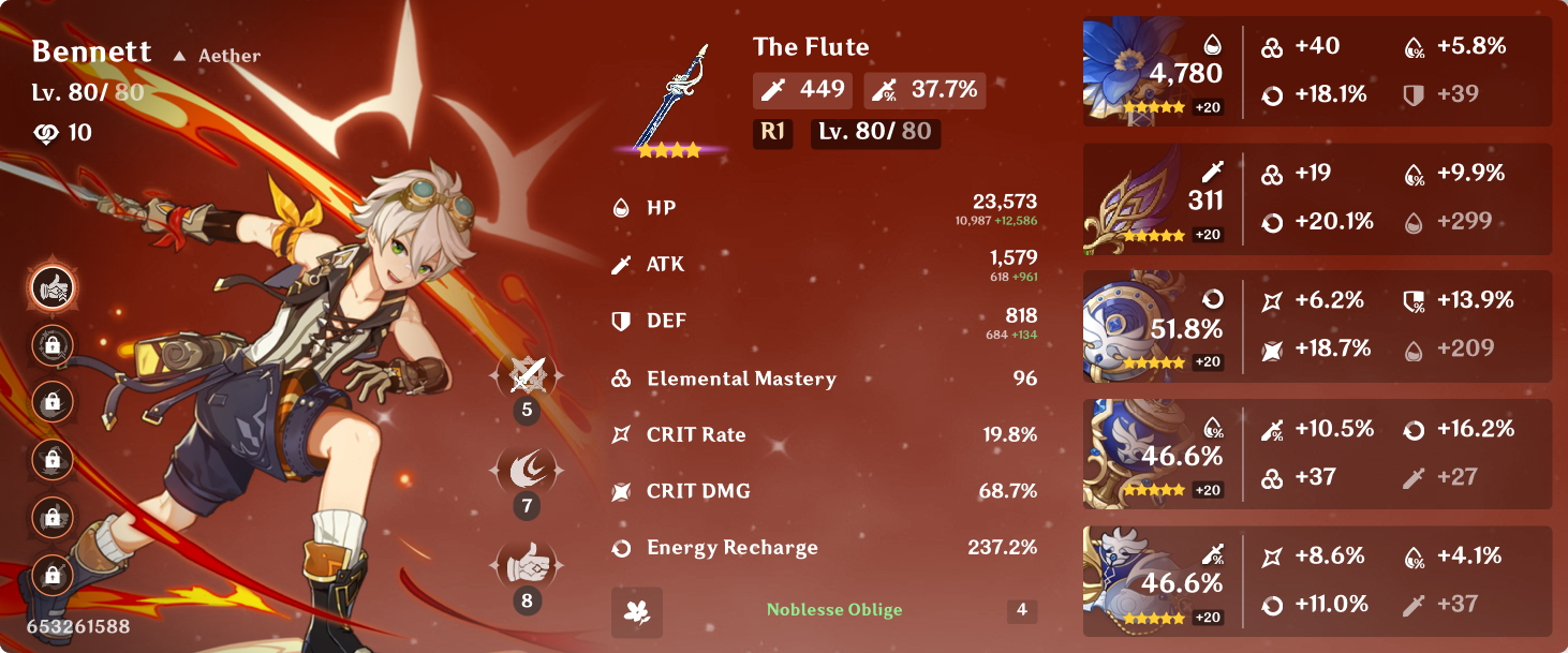 Updated Bennet Build Genshin Impact | HoYoLAB