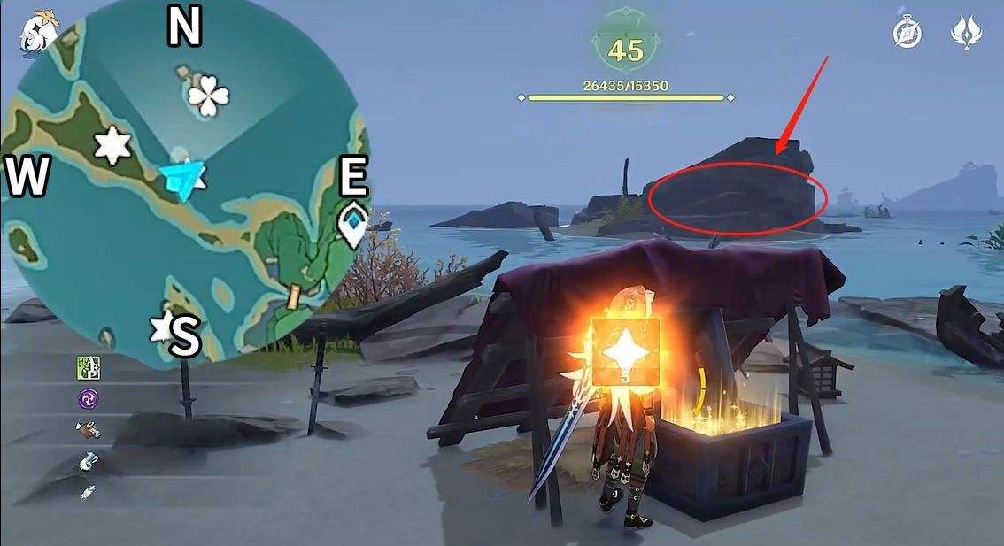 Inazuma Chest Collection Guide 12 – Nazuchi Beach (#250-276) Genshin ...