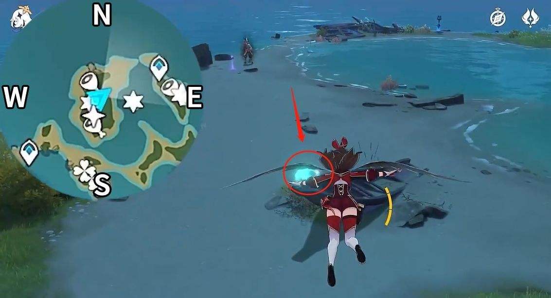 Inazuma Chest Collection Guide 12 – Nazuchi Beach (#250-276) Genshin ...