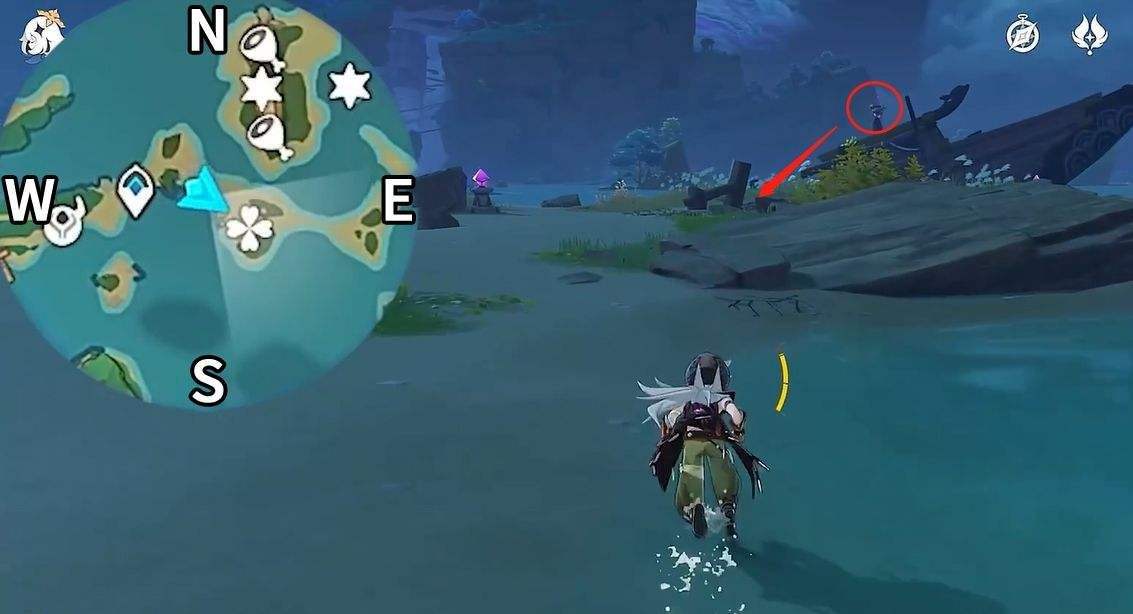 Inazuma Chest Collection Guide 12 – Nazuchi Beach (#250-276) Genshin ...