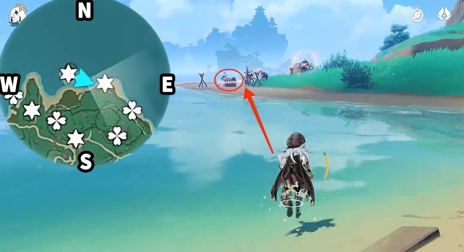 Inazuma Chest Collection Guide 8 – Kujou Encampment (#144-177) Genshin ...