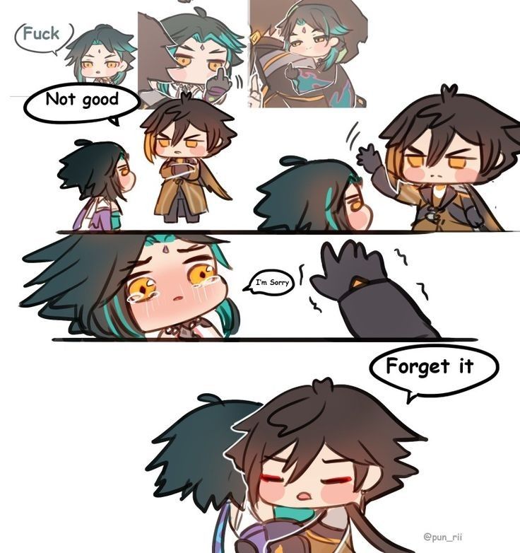 Too cute for punishment. credits(@pun_rii) Genshin Impact | HoYoLAB