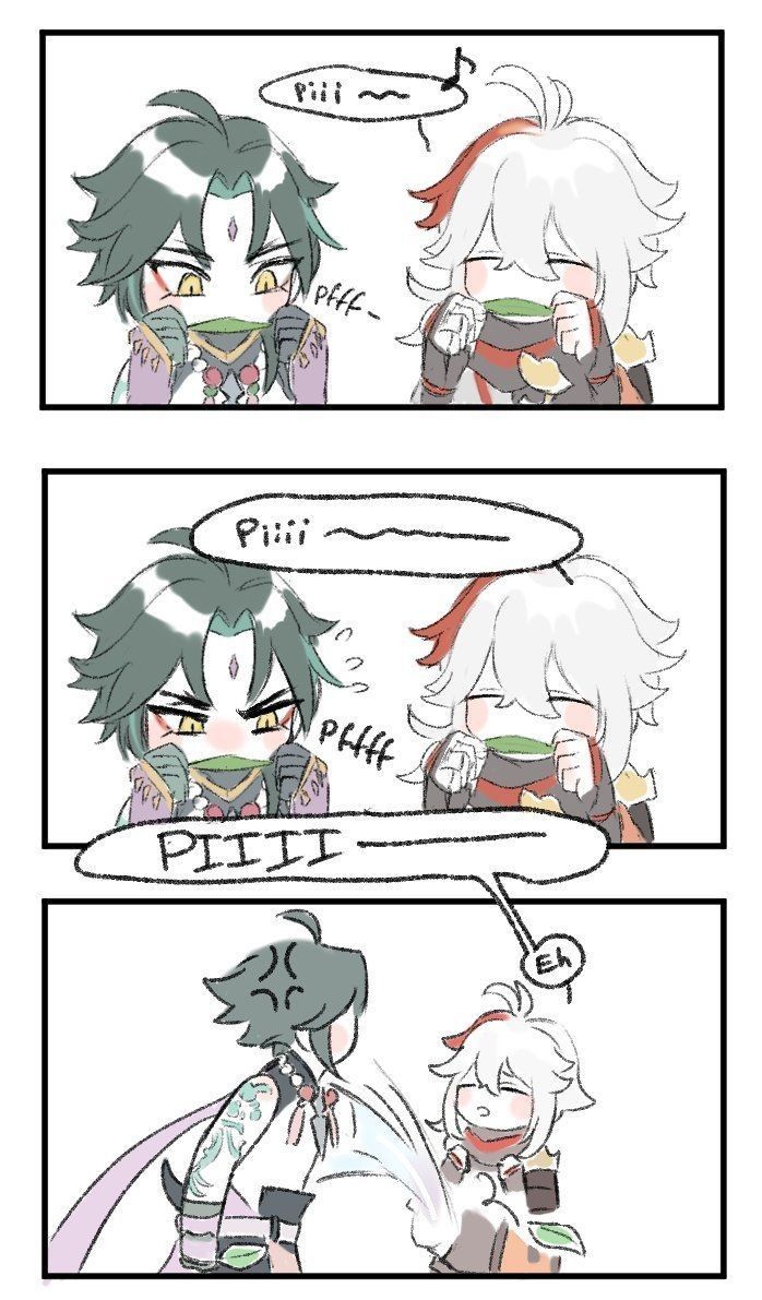 Xiao: ai cho thổi hay hơn bản tiên nhân, bất kính!! Genshin Impact ...