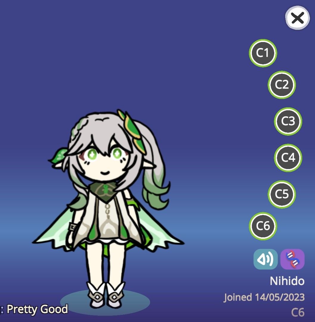 Finally got c6 Nihido Genshin Impact | HoYoLAB