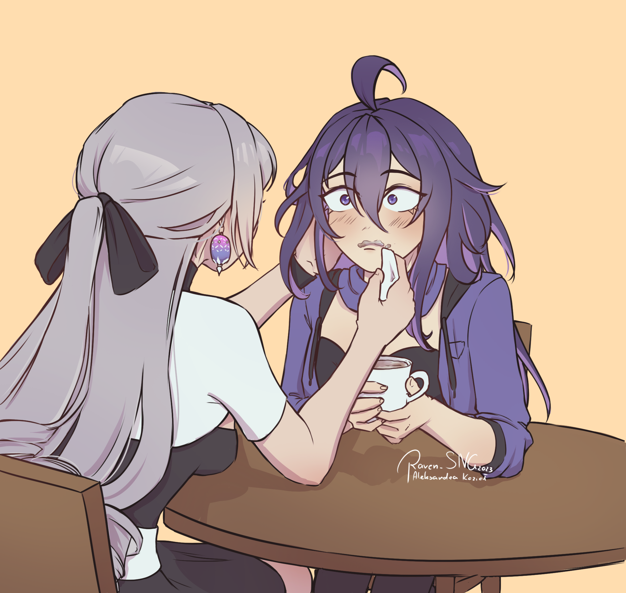 Coffee date! [BronSeele] Honkai: Star Rail | HoYoLAB