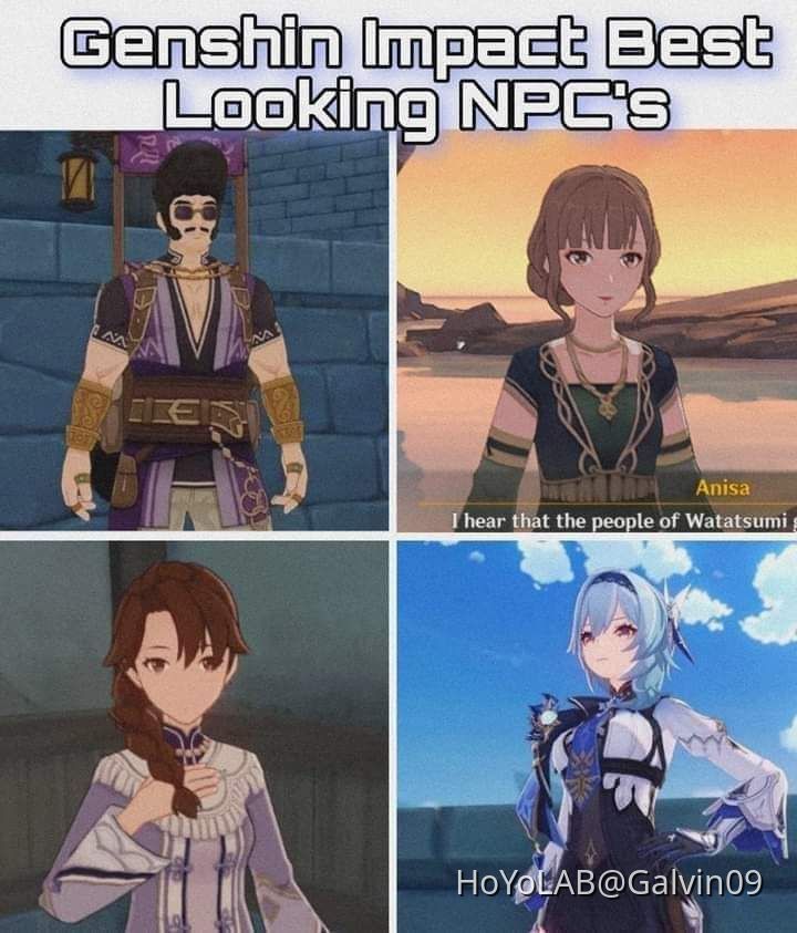 Best looking NPC so far Genshin Impact | HoYoLAB