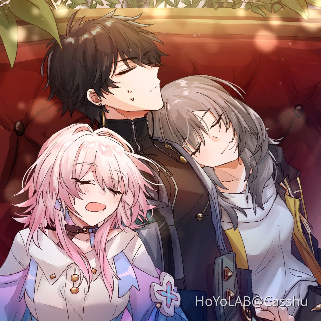 Trailblazers Trio 💓🫂 Honkai: Star Rail | HoYoLAB