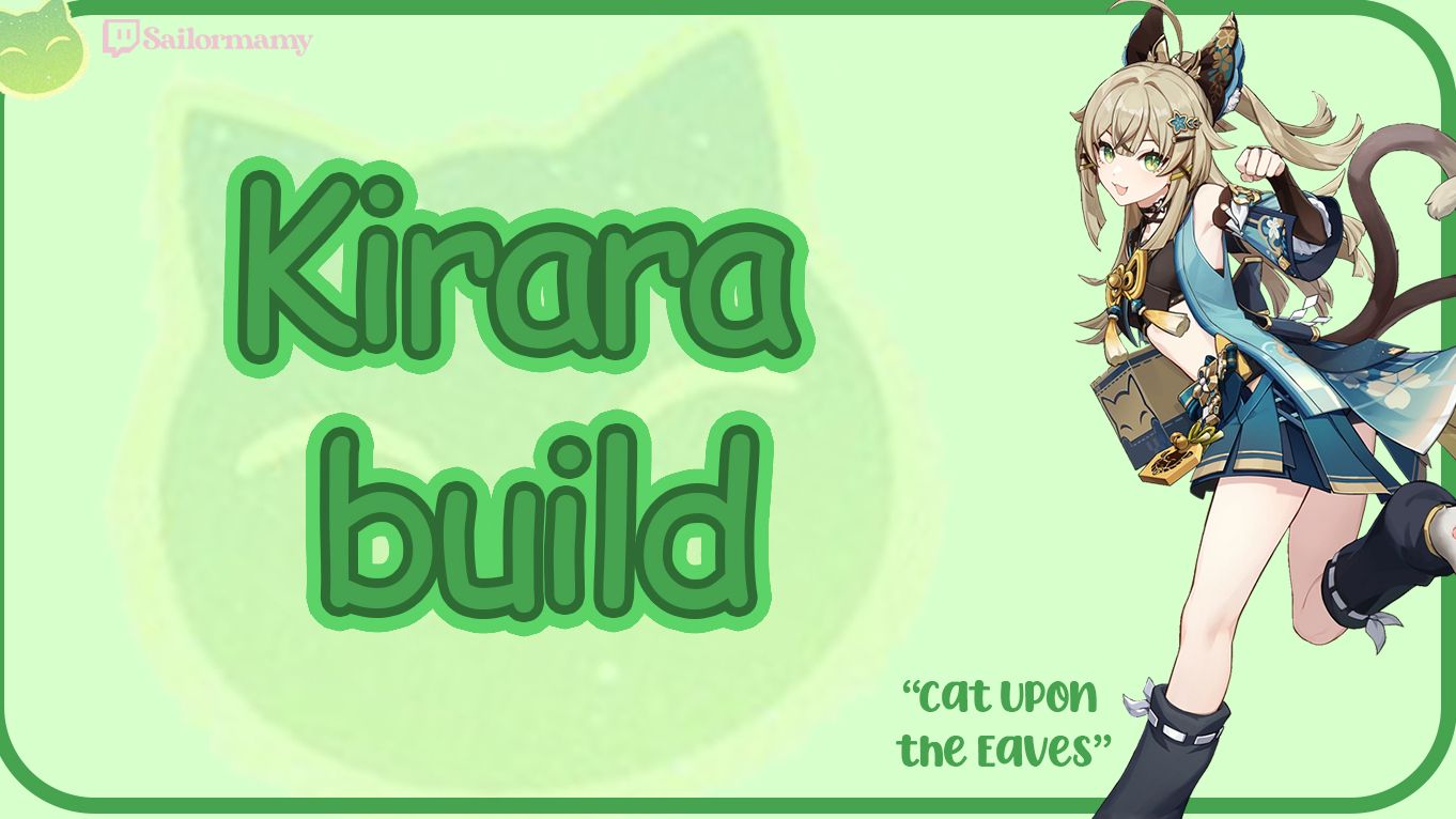 [V3.7] Kirara guide, build and matrials (ITA-ENG) Genshin Impact | HoYoLAB