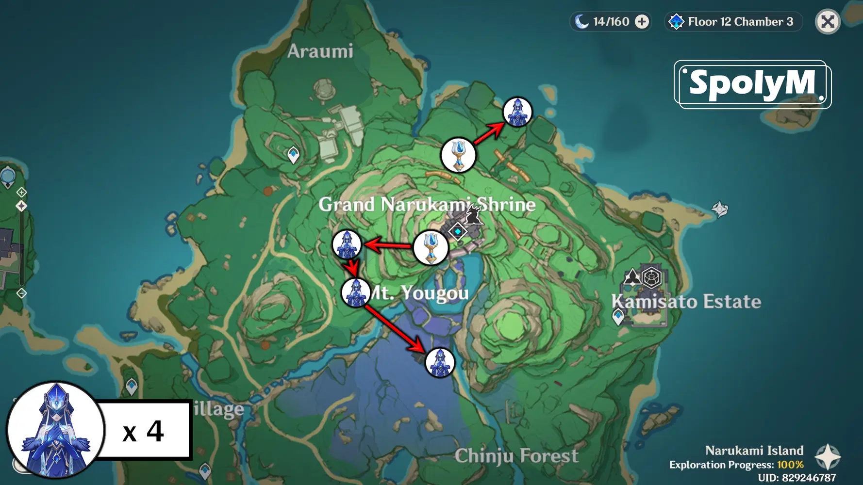 All Mirror Maiden Locations (Video & Maps) Genshin Impact | HoYoLAB