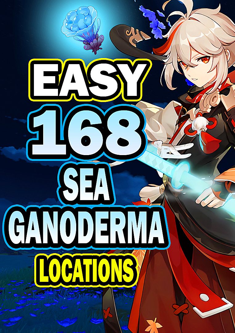 Easy 168 Sea Ganoderma Locations (Video & Maps) Genshin Impact | HoYoLAB