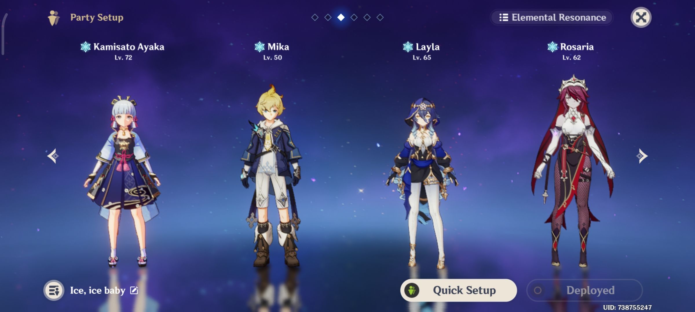 M yes just Cryo team, a good idea. Genshin Impact | HoYoLAB