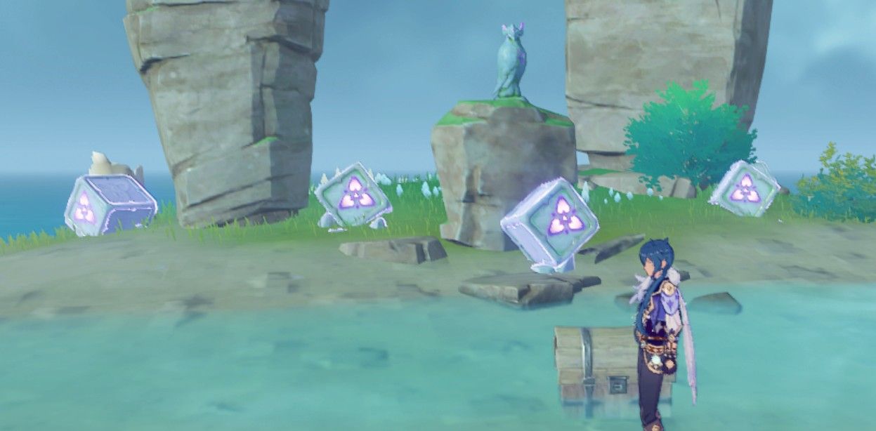 The foggy island is full of trasure chest Genshin Impact | HoYoLAB