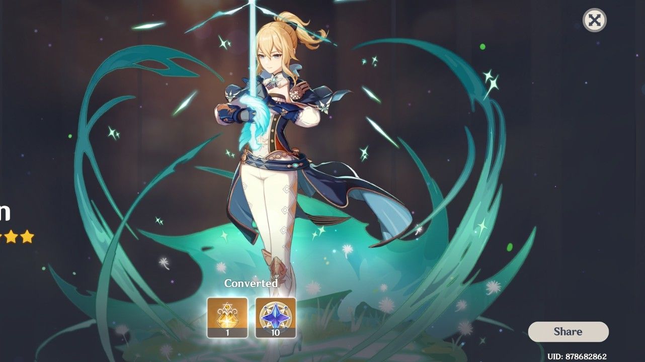 I lost my 50/50 again 😐. Third time getting jean. back to back 50/50 lose😐 Genshin Impact | HoYoLAB