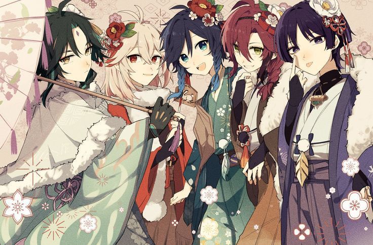 Anemo boys Genshin Impact | HoYoLAB