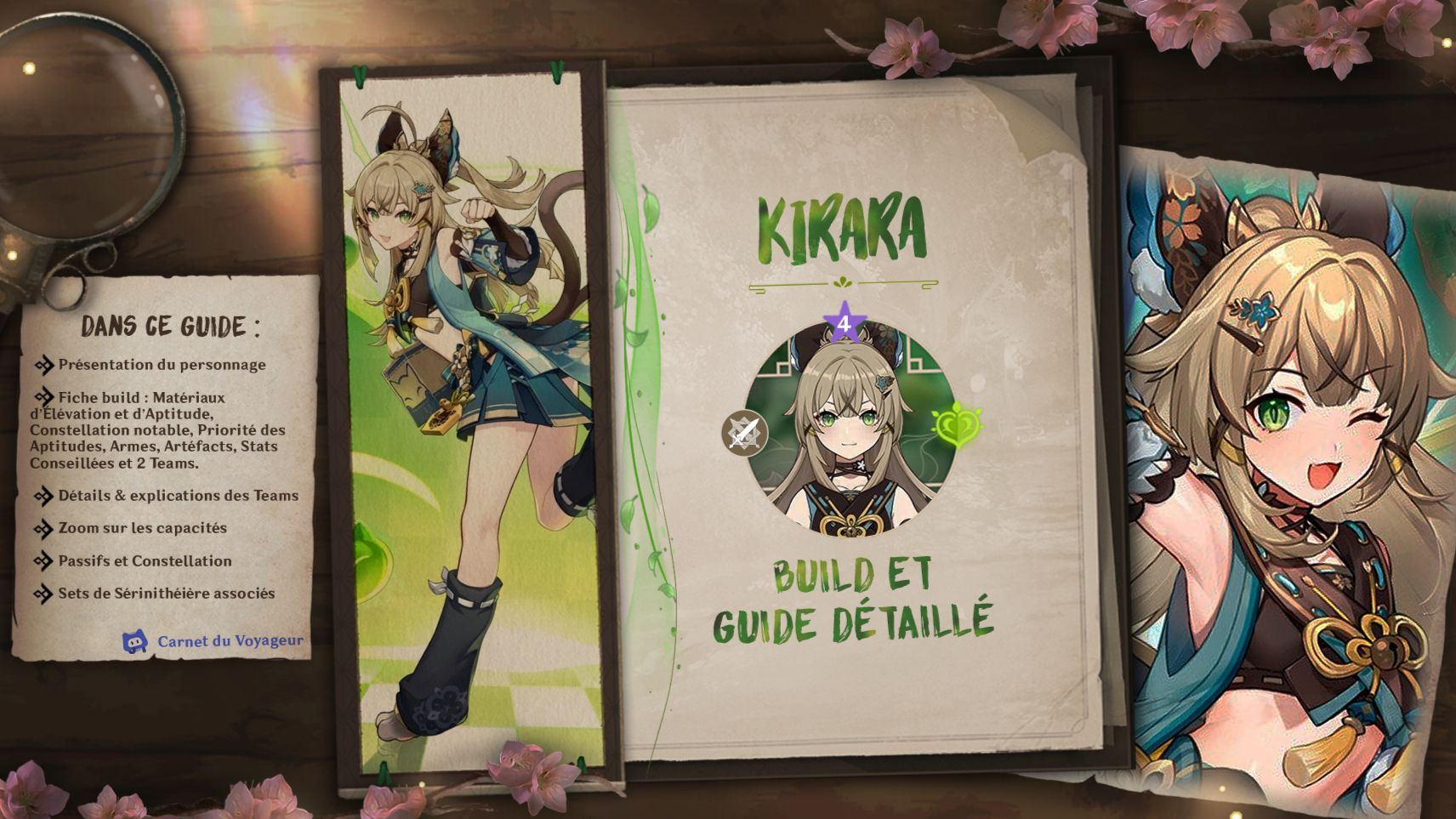 [Version 3.7] Kirara | Guide complet : Shielder Dendro Genshin Impact ...