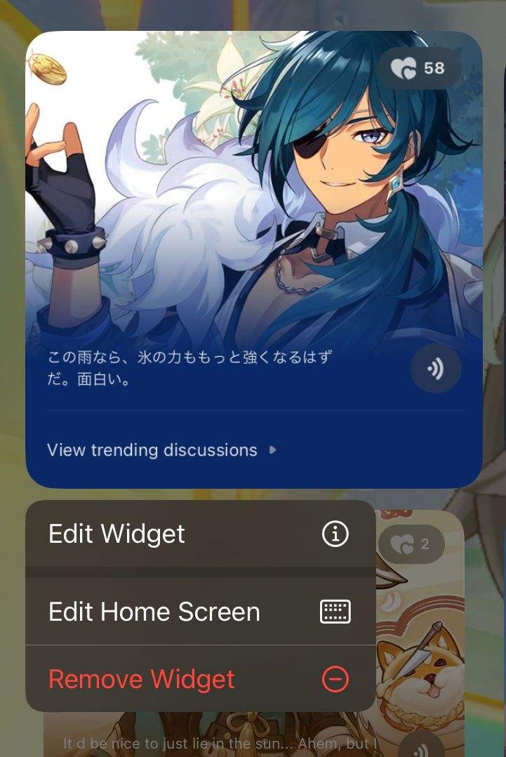 Update on HoYoLab widget Genshin Impact | HoYoLAB