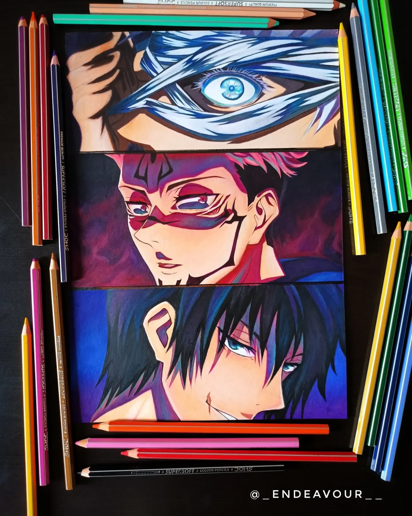 Gojo, Sukuna and Toji Genshin Impact | HoYoLAB