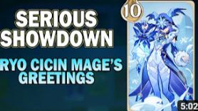 How to Beat Cryo Cicin Mage in Serious Showdown TCG Duel | Genshin ...