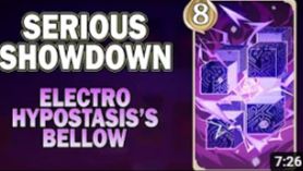 How to Beat Electro Hypostasis in Serious Showdown TCG Duel | Genshin ...