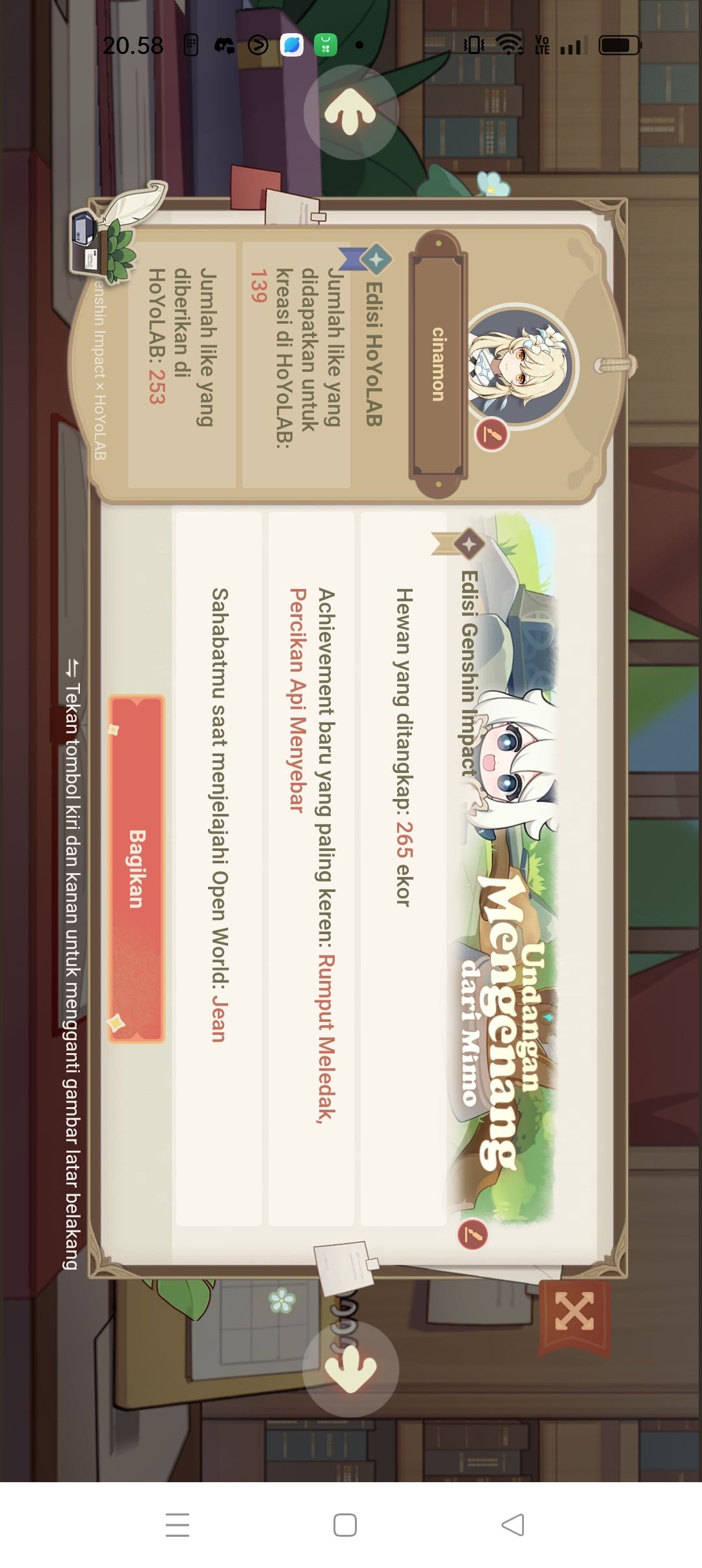 Abis ngeliat ini jadi pengen login. Genshin Impact | HoYoLAB