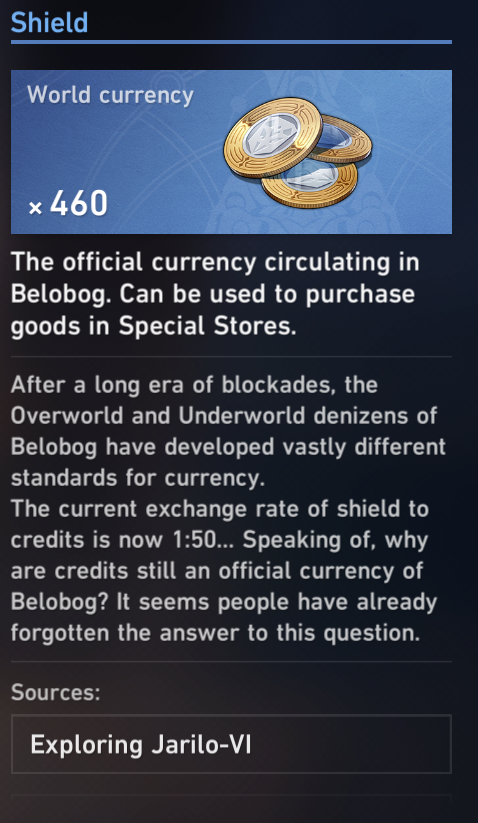 Shield count update… Honkai: Star Rail | HoYoLAB