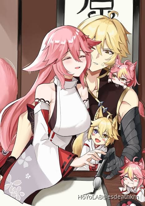 Yae x eather Genshin Impact | HoYoLAB