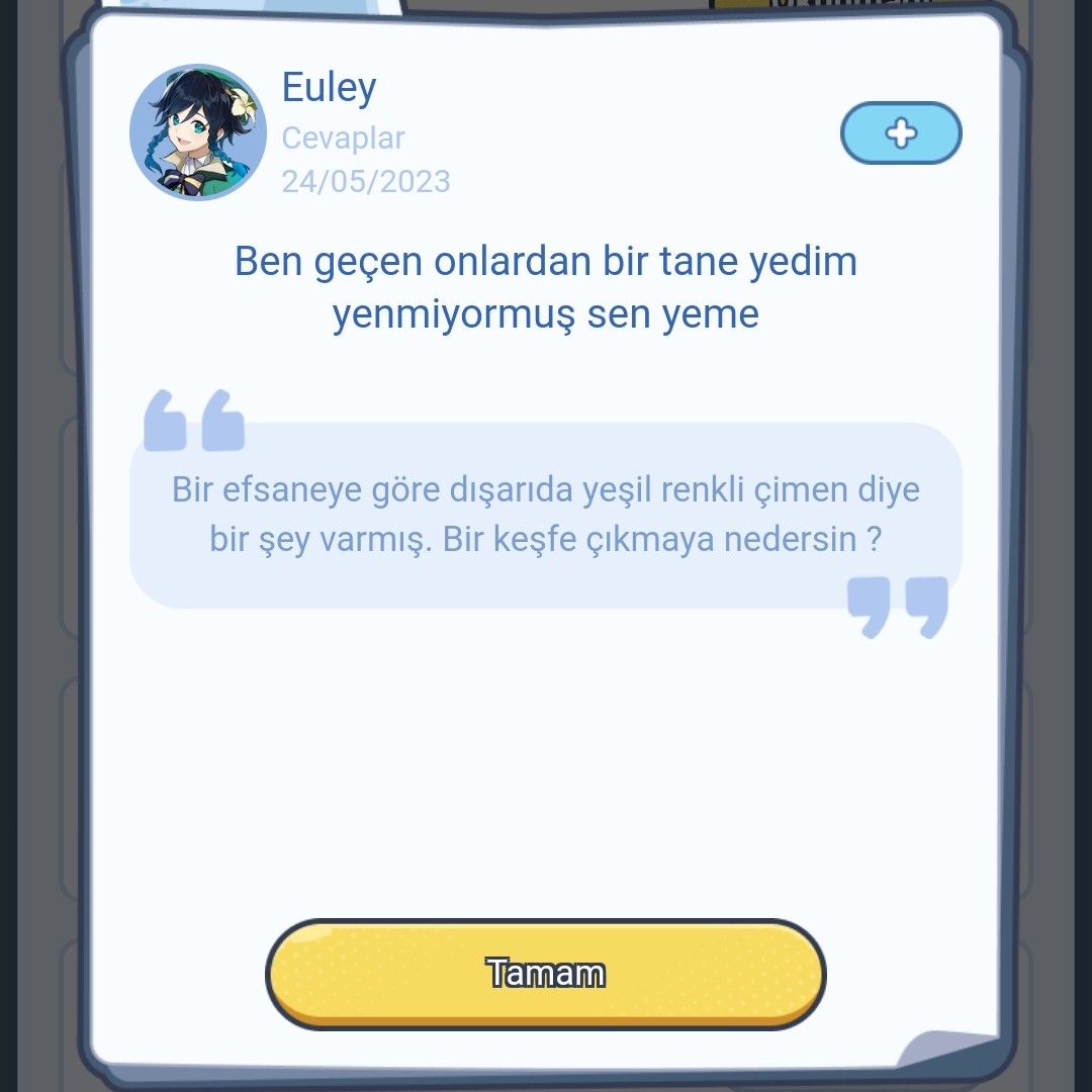 peki sorgulamıyorum jdhdj Genshin Impact | HoYoLAB