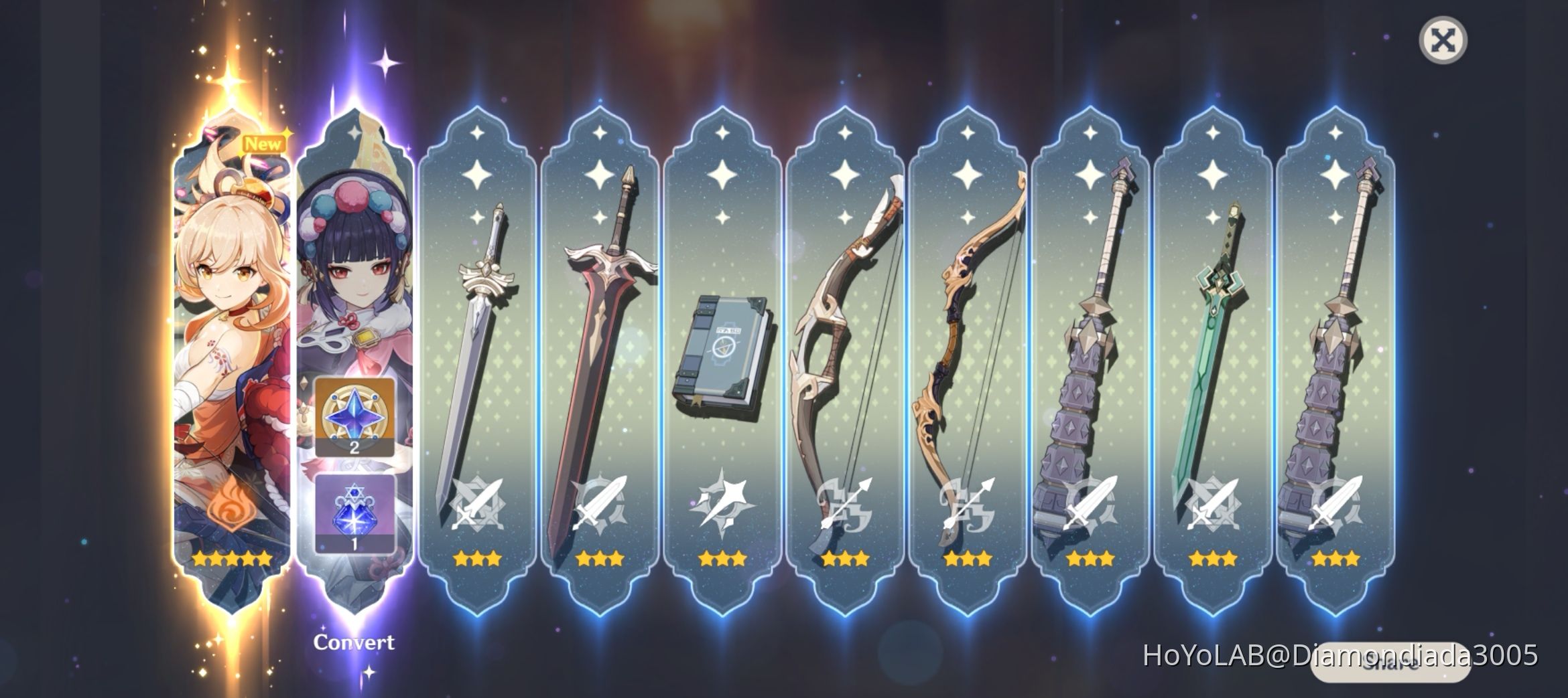 Yoimiya summoning session Genshin Impact | HoYoLAB