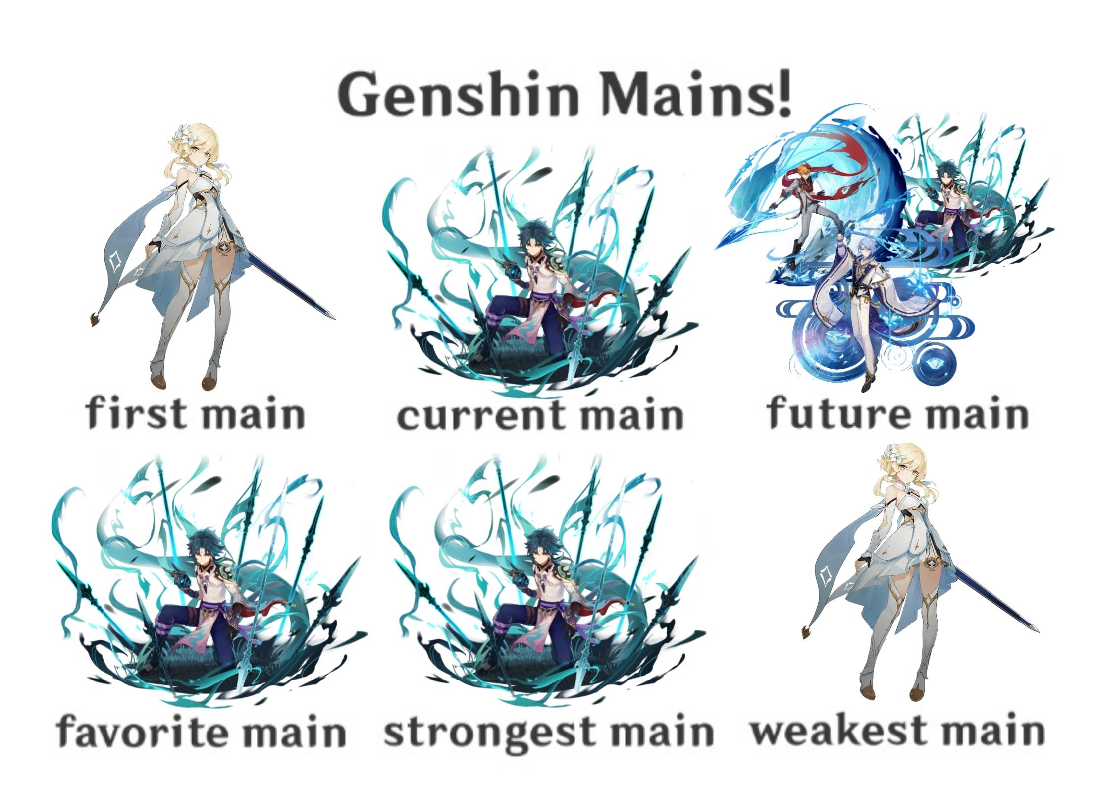 Mains Genshin Impact | HoYoLAB