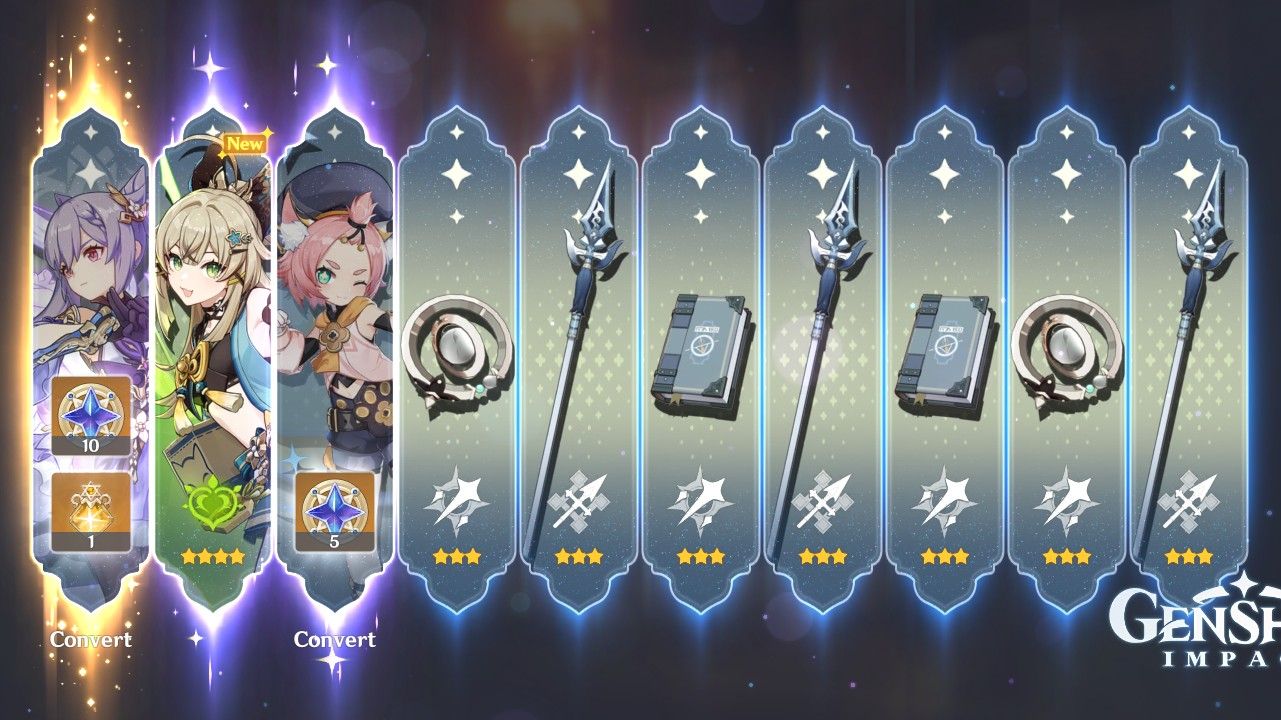The 3 cat girls came home within the 40th pull Genshin Impact | HoYoLAB