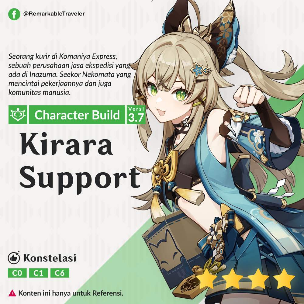 [Mini Guide] Character Build: Kirara Support [Build Karakter Kirara ...
