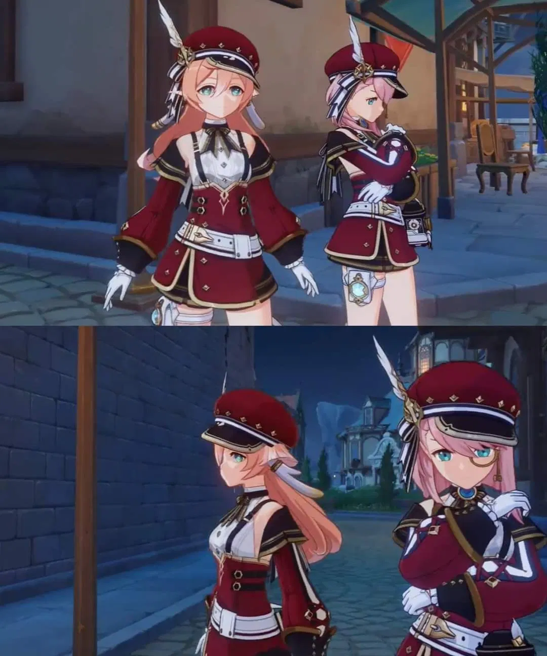 Yanfei VS. Charlotte Genshin Impact | HoYoLAB