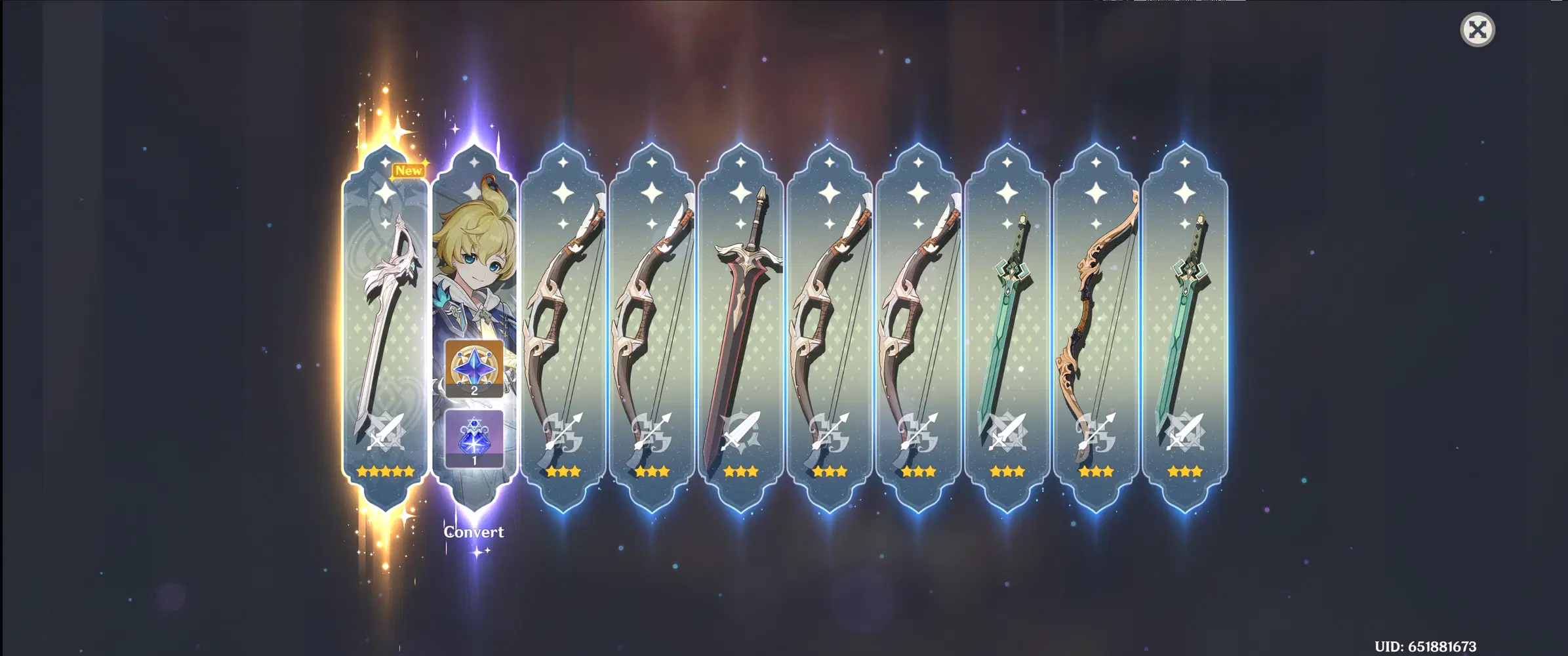 weapon banner pity