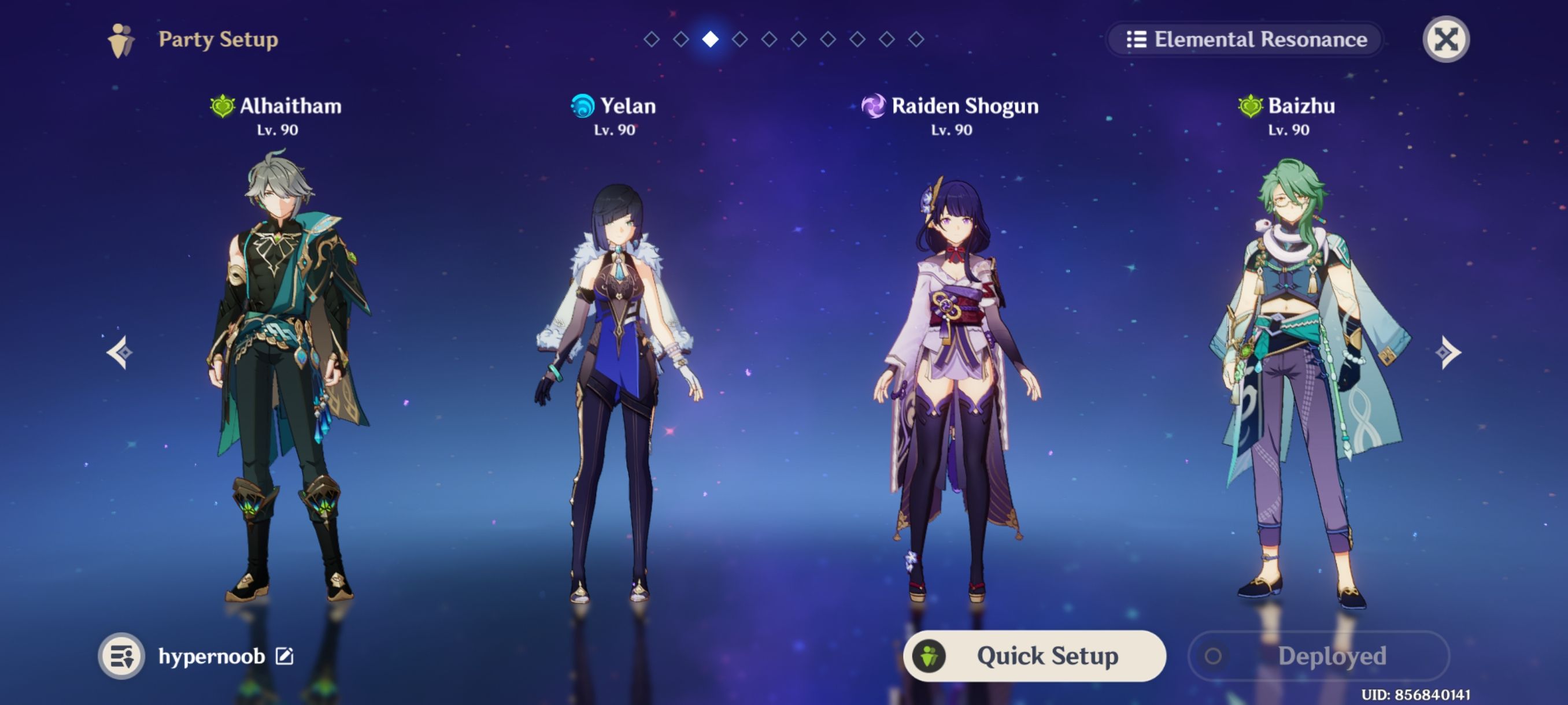 my main team right now is very cvnty Genshin Impact | HoYoLAB