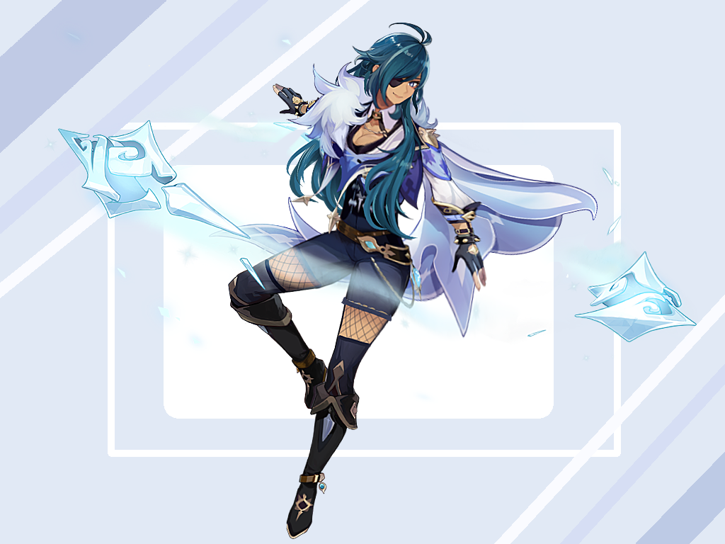 Kaeya but WOMAN Genshin Impact | HoYoLAB