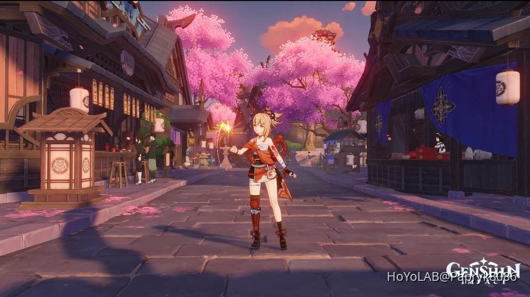 Fireworks Girl Genshin Impact | HoYoLAB