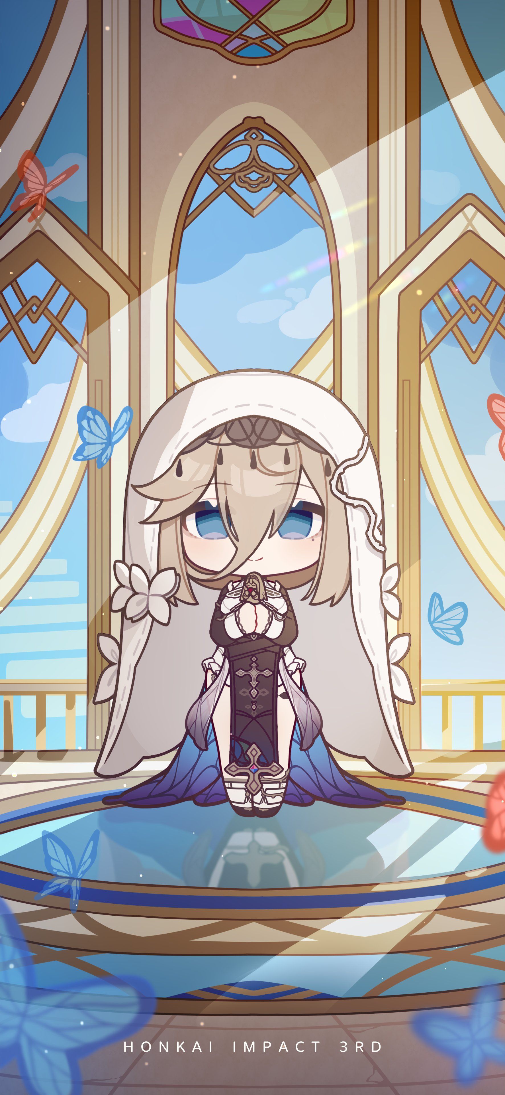 Official chibi wallpaper | Aponia Honkai Impact 3rd | HoYoLAB