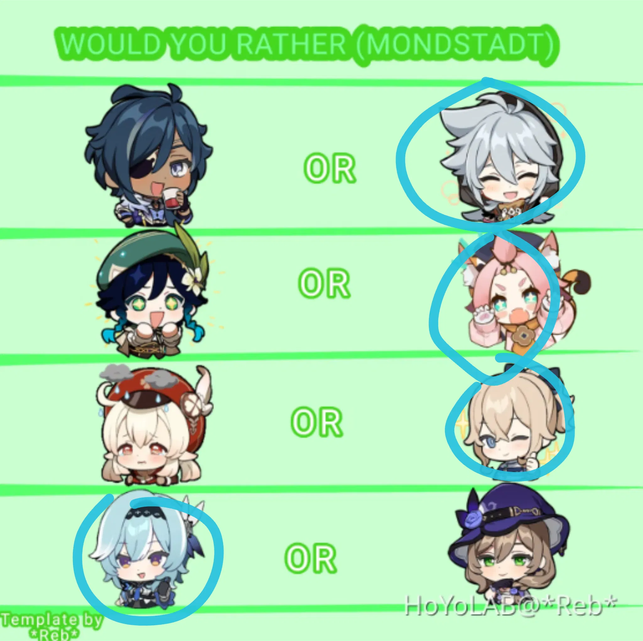 ⋆.ೃ࿔*:･Choosing Mondstat characters ⋆.ೃ࿔*:･ Genshin Impact | HoYoLAB