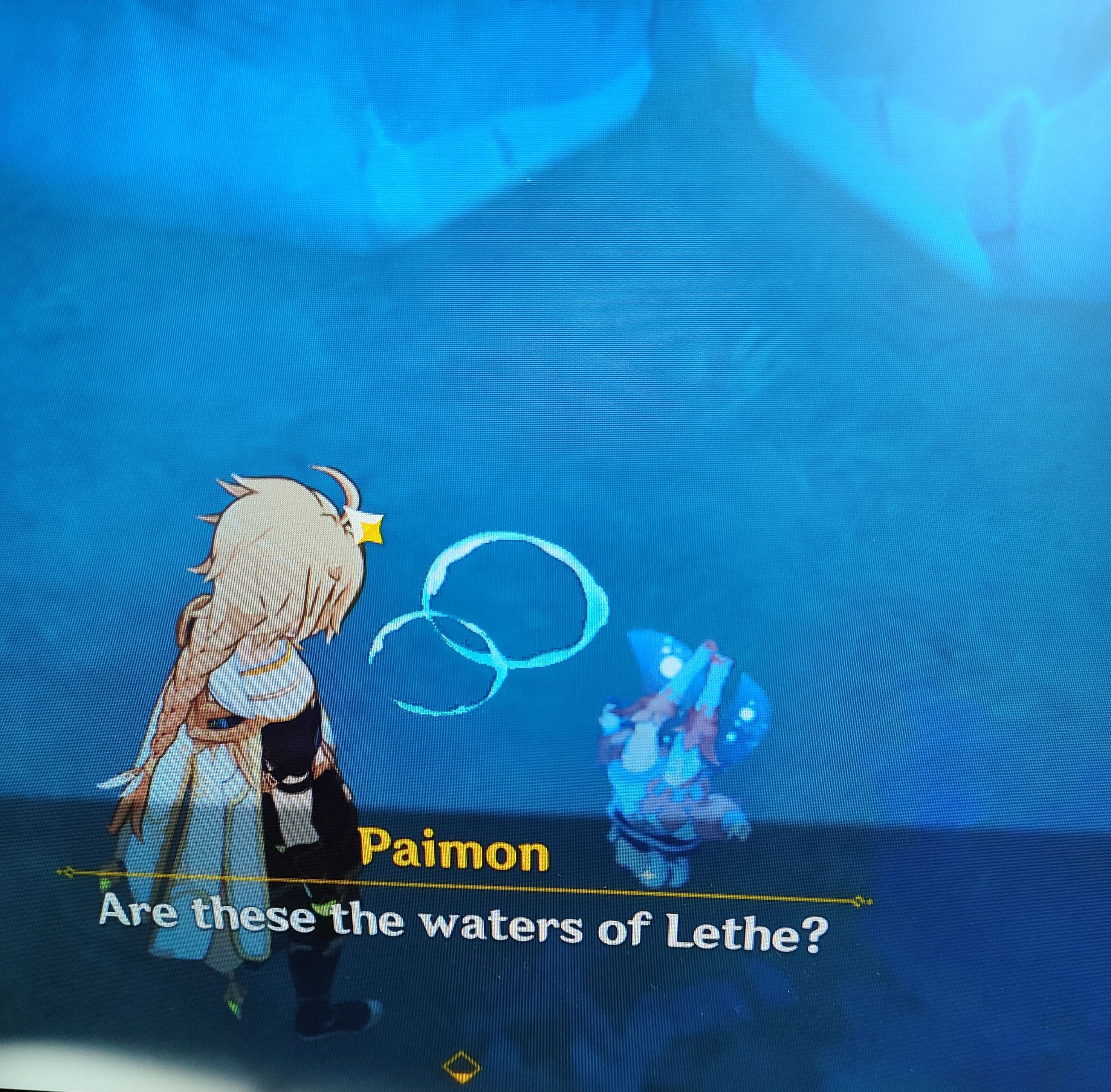 Paimon glitches underwater Genshin Impact | HoYoLAB