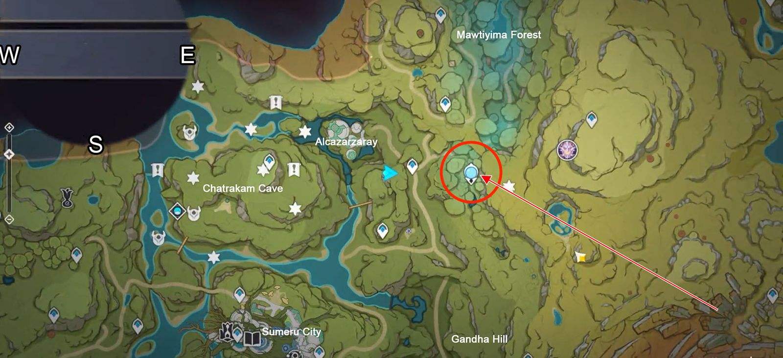 Sumeru Rainforest Chest Collection Guide 8 — Chatrakam Cave (123-165 ...