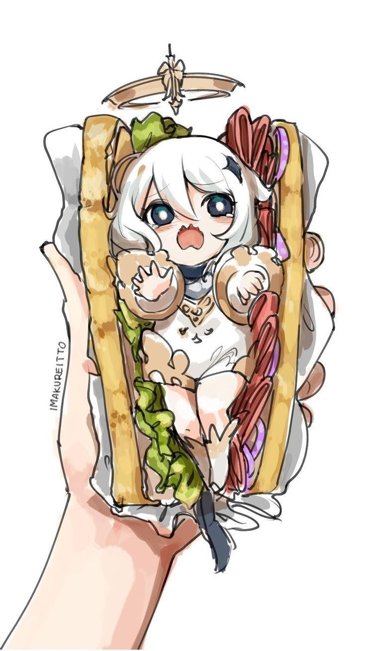 sándwiches de paimon XD Genshin Impact | HoYoLAB
