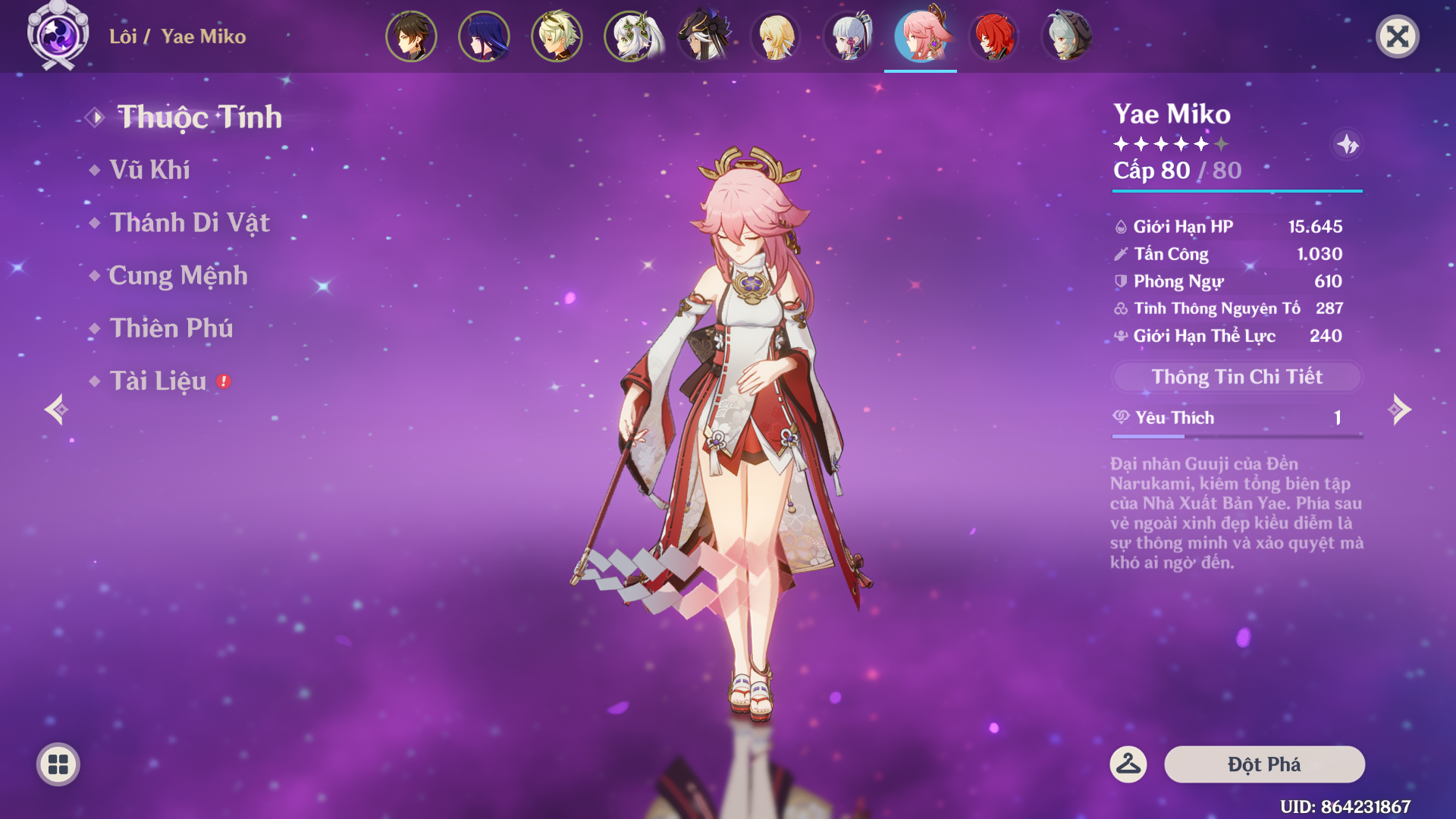 yae miko :3 Genshin Impact | HoYoLAB