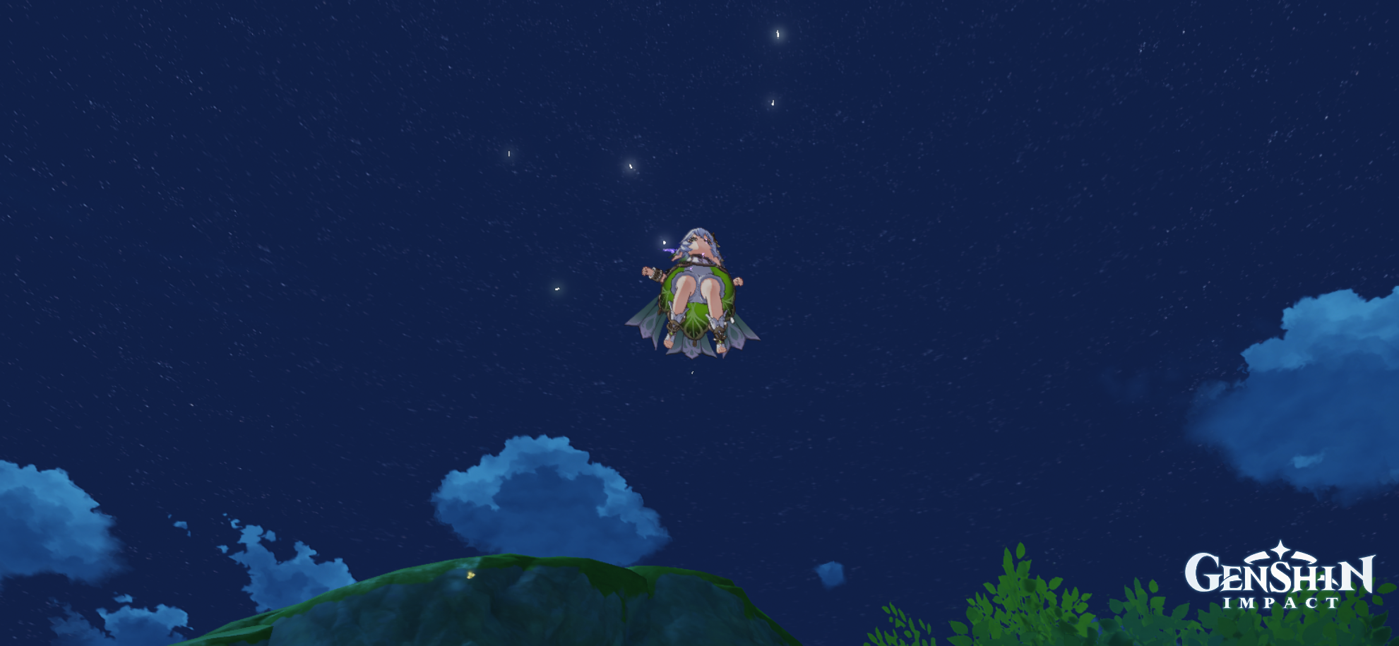 Ayo flight mode on🫶🏻🩵 Genshin Impact | HoYoLAB