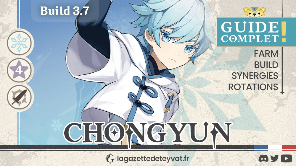 [Guide pour la version 3.7] Chongyun ― Farm, build, synergies, rotations Genshin Impact | HoYoLAB