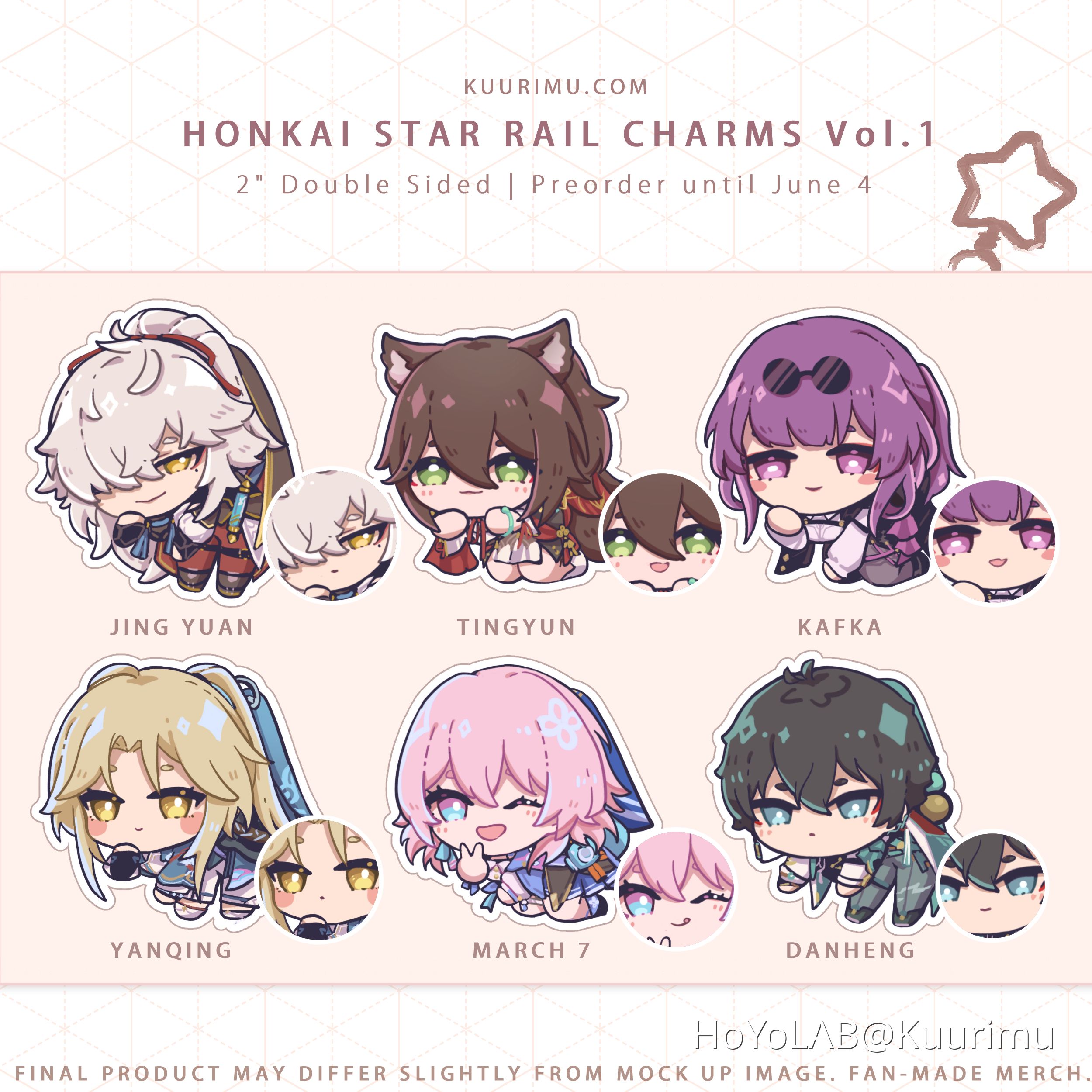 HSR Keychains Honkai: Star Rail | HoYoLAB